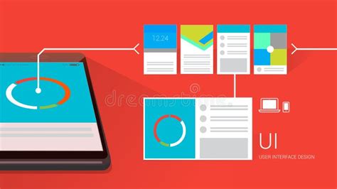 vector mobile phone infographic elements stock vector illustration