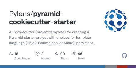 GitHub Pylons Pyramid Cookiecutter Starter A Cookiecutter Project Template For Creating A