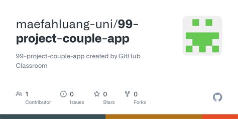 Github Maefahluang Uni99 Project Couple App 99 Project Couple App