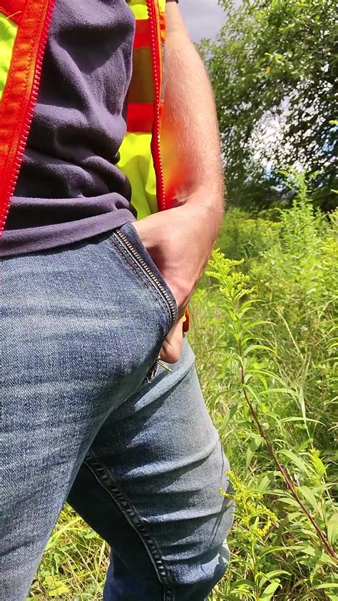 Warm PISS Workie Fishes Hard Cock Out His ThisVid