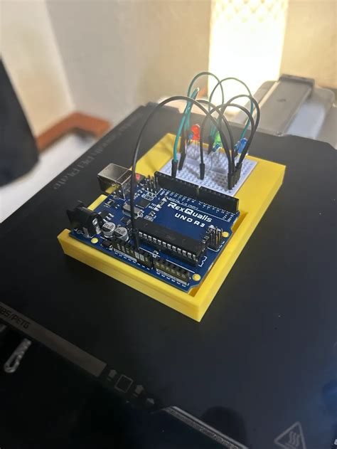 Arduino Uno Mini Breadboard Holder By Jg3d Makerworld