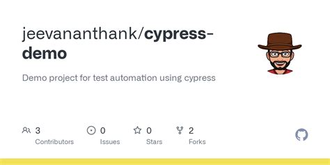 GitHub Jeevananthank Cypress Demo Demo Project For Test Automation Using Cypress