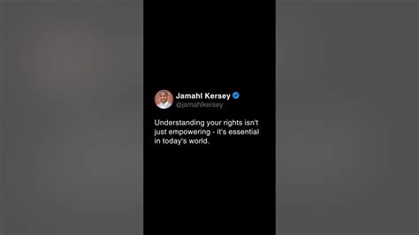 Know Your Rights Its Essential Youtube