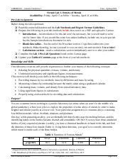 Lab Density Of Metals Pdf CHEM General Chemistry I Tran Spring Virtual Lab