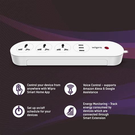 Buy Wipro Smart Wi Fi Extension Board For Easy Connectivity