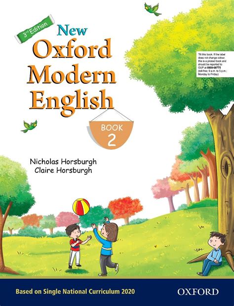Oxford Modern English Reading Book Grade 2 Nicholas Horsburgh And Cl