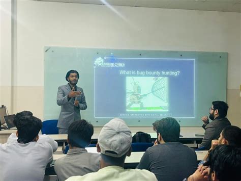 Bugbounty Cybersecurity Ethicalhacking Szabist Techtalk Knowledgesharing Syed Hasan