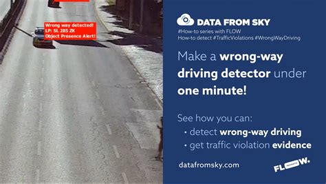 Wrong Way Driving Detection With Flow Datafromsky