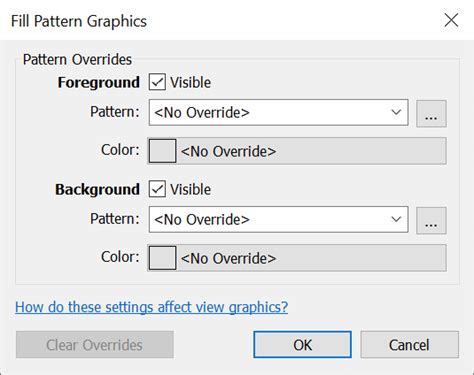 Solved Override Surface Pattern Visibility Of Category In View Autodesk Community