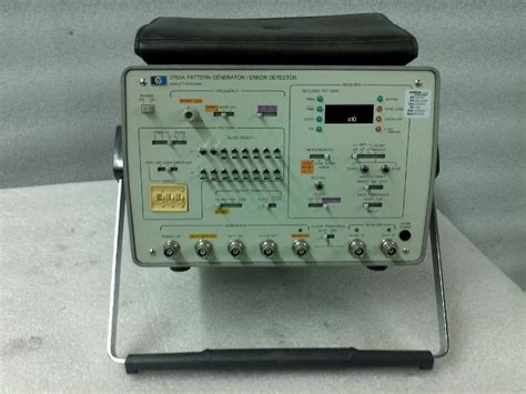 Pattern Generator Error Detector Option Signal Generators Bmi Surplus