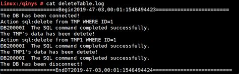 【shell】定时删除db2表数据 Csdn博客