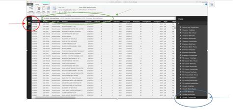 solved how do i look at query data for datasets in power