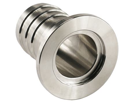 Dn25kf Hose Adaptor For 25mm Id Hose L 35mm 304 Stainless Steel Labtech