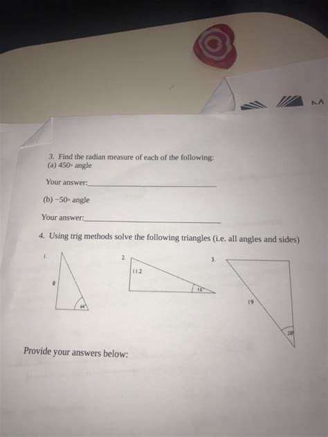 Solved Using Graph Paper Graph The Following Trigonometric Chegg