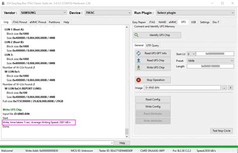 EasyJTAG Classic Software UFS Added EasyJtag Fastest Memory Programmer In The Word