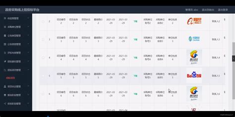 【附源码】计算机毕业设计java政府采购线上招投标平台 Csdn博客