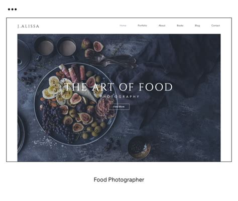Photography Website Free Photography Portfolio Wix