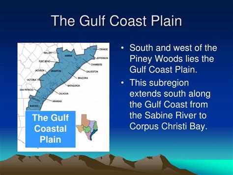 PPT The Gulf Coastal Plain Region PowerPoint Presentation ID
