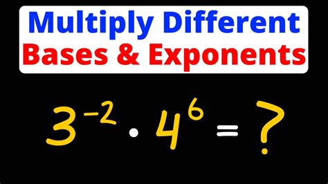 Law Of Exponents Different Bases At Ronald Lockett Blog
