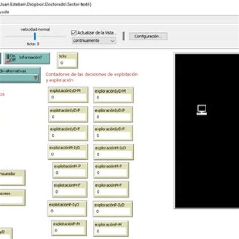 Model Screenshot Source Netlogo Software Download Scientific Diagram