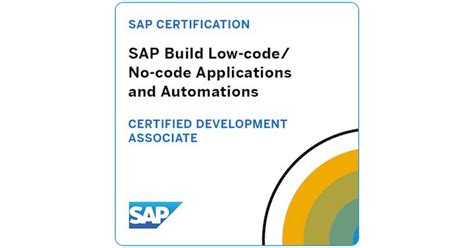 Sap Certified Citizen Developer Associate Sap Build Low Code No Code