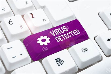 Conceptual Caption Virus Detecteda Computer Program Used To Prevent And Remove Malware Business