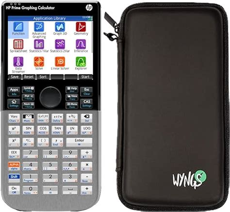 Hp Prime Scientific Graphing Calculator Wyngs Protective Case Black Office Products