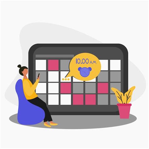 digital scheduling vectors and illustrations for free download freepik
