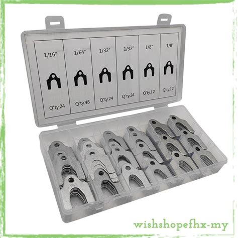 Wishshopefhxmy 14 Body Alignment Shims Alignment Shims Assortment Set With Storage Box