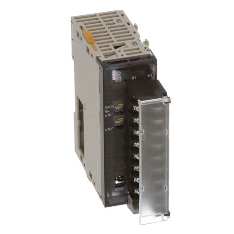 cj1w da041 omron plc expansion module 4 analog output unit cj1w