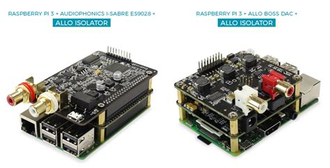 Allo Isolator V1 I2s Gpio Galvanic Isolator For Sparky Raspberry Pi