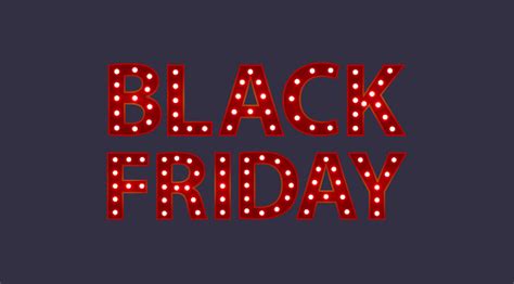 블랙 프라이데이 빛나는 빛나는 전구가있는 빨간색 문자 벡터 타이포그래피 단어 디자인 포스터용 템플릿 유형 글꼴입니다 0명에 대한 스톡 벡터 아트 및 기타 이미지 Istock