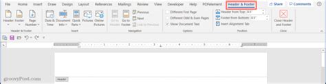 How To Insert Custom Headers And Footers In Microsoft Word