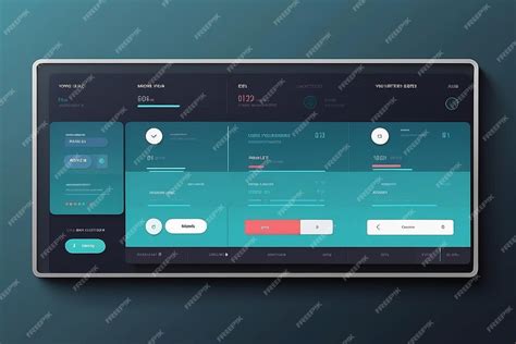 user interface mockup premium ai generated image
