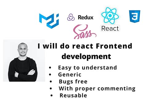 Do React Frontend Ui Development By Mr Morsalin Fiverr