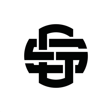 Gs Logo Monogram Design Template 16567648 Vector Art At Vecteezy