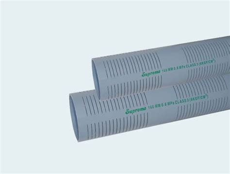 Supreme 4 Perforated Pvc Pipe 6 M At ₹ 400meter In Bengaluru Id