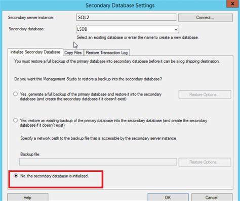 Mssql Server Dbas Paradise Step By Step Logshipping Configuration