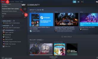 Black Screen On Steam Library Ways To Fix It