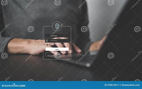 Biometric Authentication Concept Facial Recognition System Of Beautiful Brunette Woman On Pink