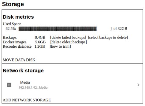 Storage Page Disk Metrics To Recover Disk Space Feature Requests