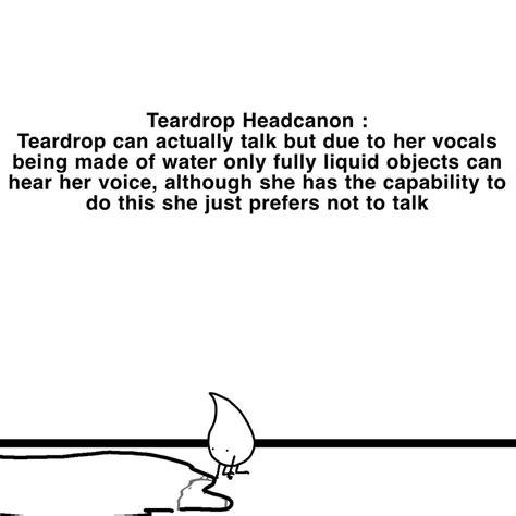 Making Random Headcanons For Every Character In Bfb Cuz Im Bored Day 40 Teardrop R