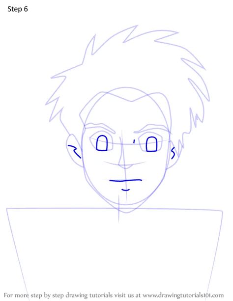 How To Draw Robbie Guthrie From Totally Spies Totally Spies Step By