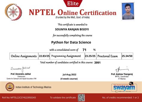 Soumya Ranjan Bisoyi On Linkedin Python Datascience Learning Mooc