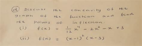 Solved E Determine The Open Intervals Of The Funcrion Is