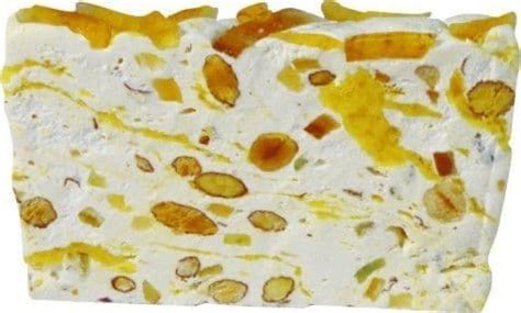 Quaranta Italian Lemon Nougat Slice 150g
