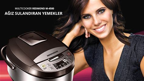 Redmond Multicooker RMC-M4500 Çok Amaçlı Pişirici - Siyah Fiyatı