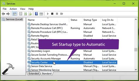 Solved The Windows Security Center Service Cant Be Started