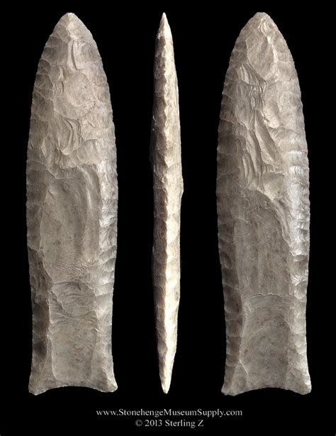 Clovis Points Paleo Clovis Lithic Casting Fluted Clovis Blades