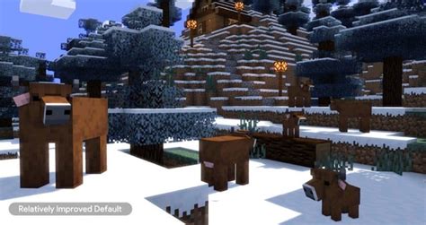 Relatively Improved Default Barely Default Resource Pack 1 21 1 20 Texture Packs